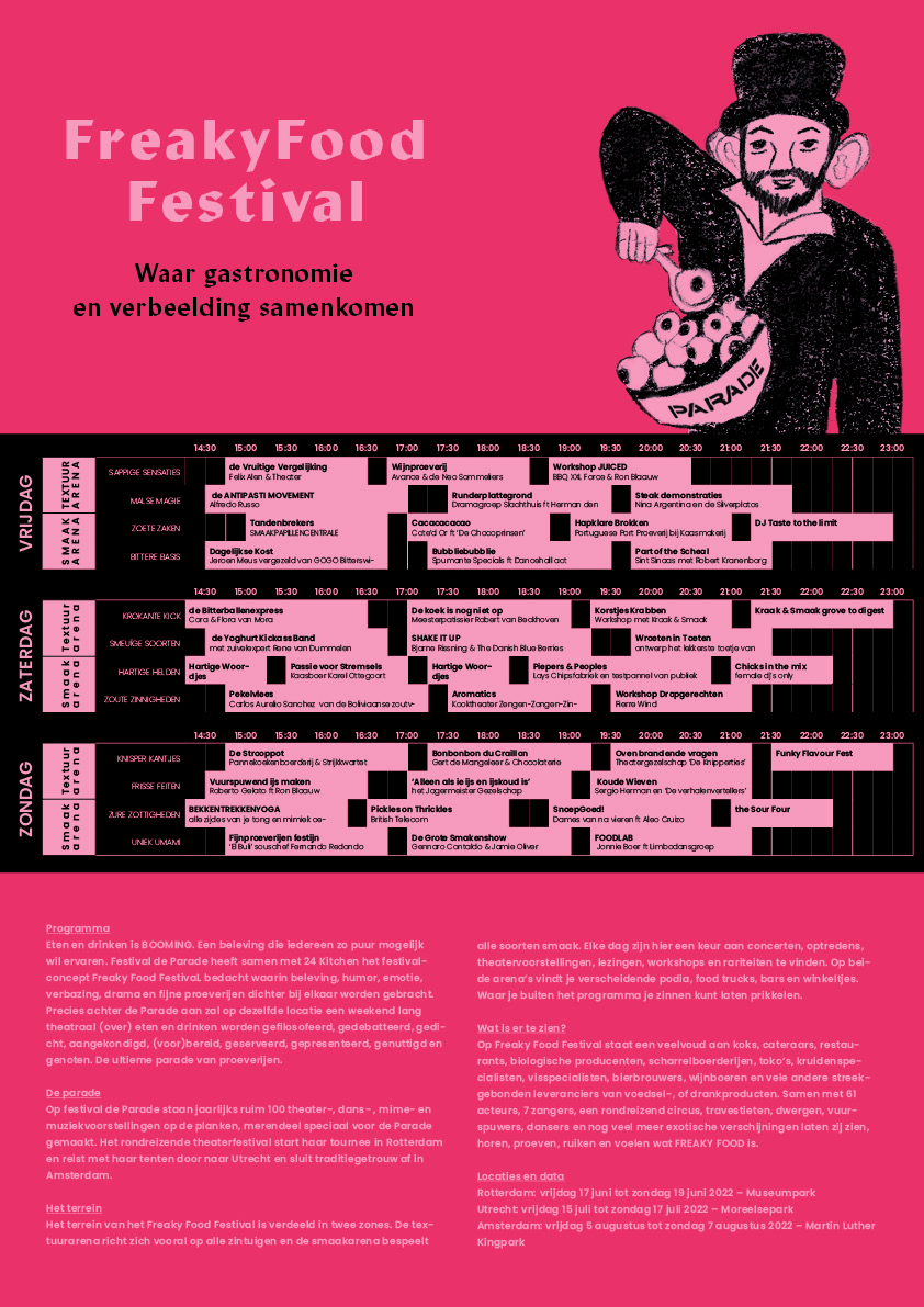 Freaky Food Festival – Milou de Waard